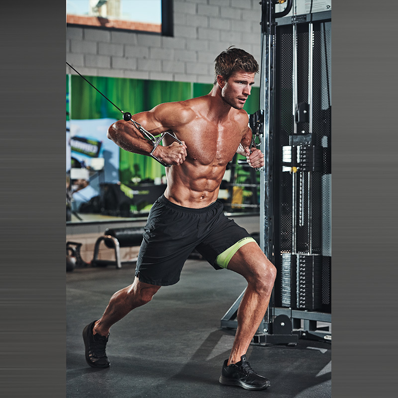 Cable Press Exercise Video Guide | Muscle & Fitness