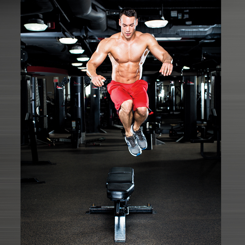 Bench Jump Exercise Video Guide | Muscle & Fitness
