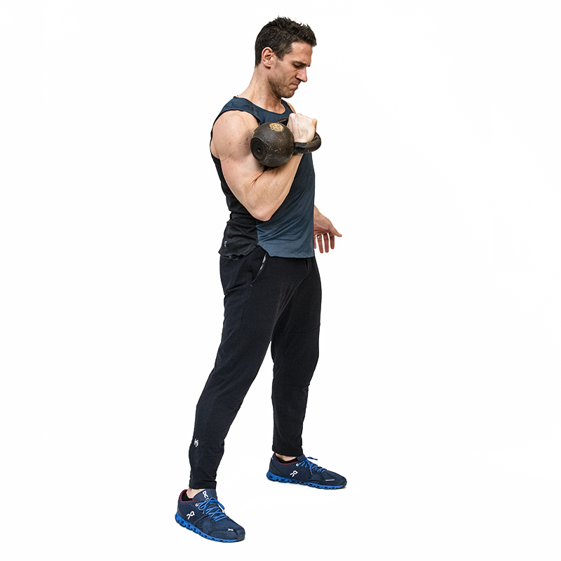 One Arm Kettlebell Clean Exercise Video Guide | Muscle & Fitness