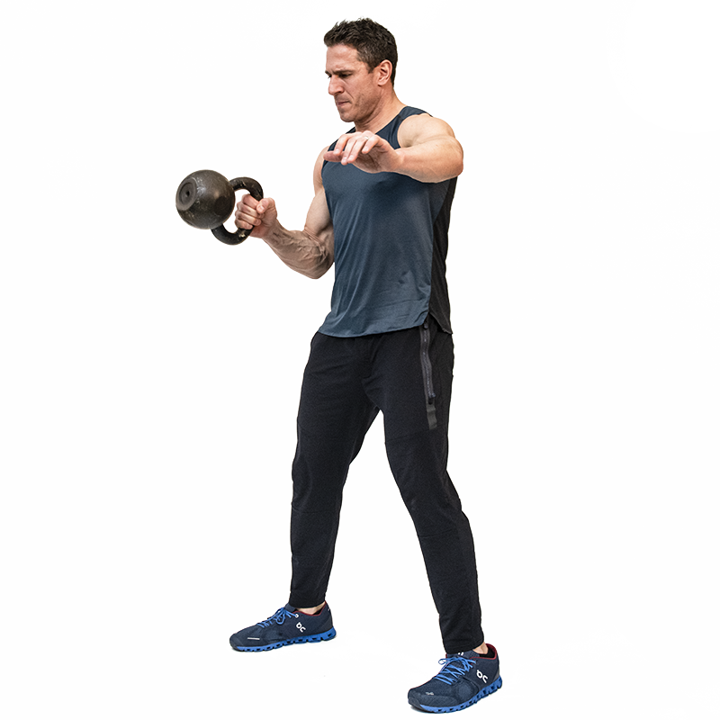 One Arm Kettlebell Bottoms Up Clean Exercise Video Guide | Muscle & Fitness