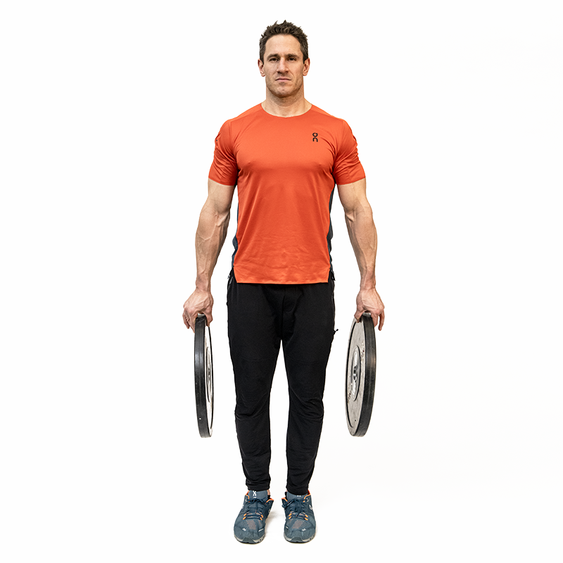 Plate Pinch Hold Exercise Video Guide | Muscle & Fitness