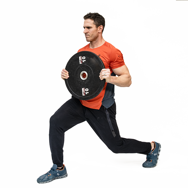 Weight Plate Woodchop Exercise Video Guide | Muscle & Fitness