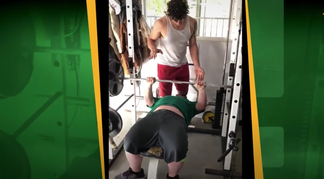 Watching Garret Alcaraz Bench 355 Lbs. Will Make Your Week | Muscle ...