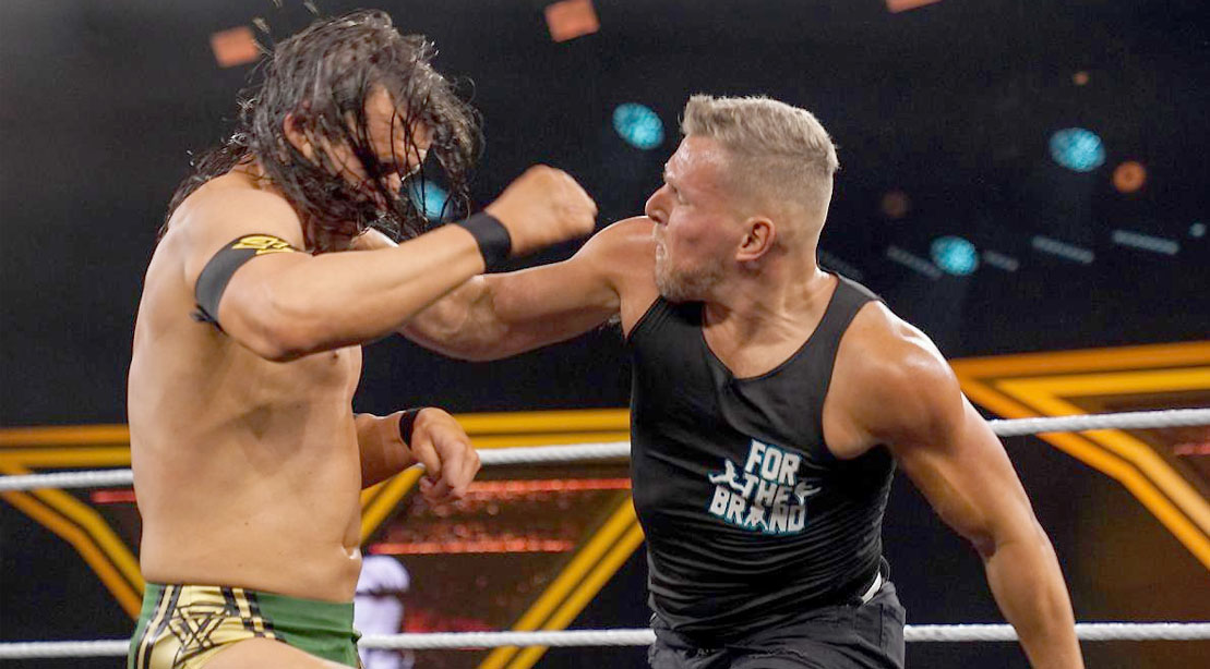 Pat McAfee is Training to Become top of the WWE Pile | Muscle & Fitness