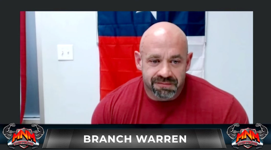 Branch Warren Isnt Looking To Return to The Big Stage | Muscle & Fitness