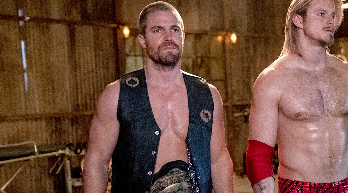 Becoming a 'Heel' Required Actor Stephen Amell to Get Himself Shredded ...