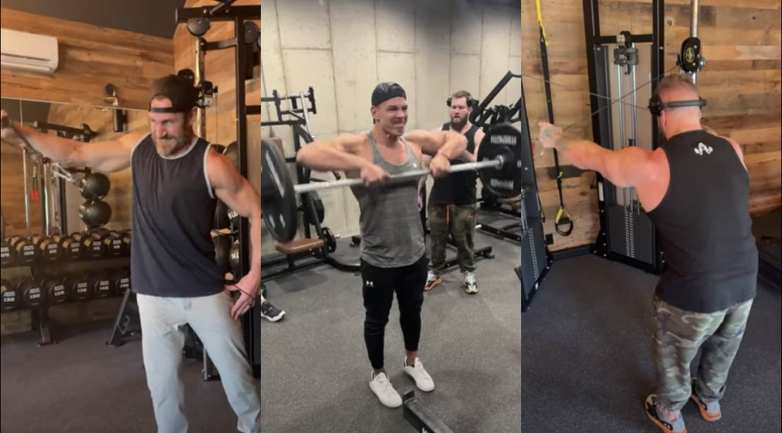 Frank Sepe and Don Saladino's Shoulder Training Day - Gym Freaks