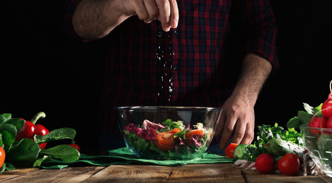 Images Of Salad Making